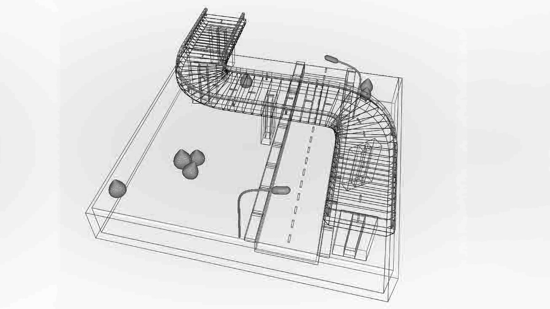 Stylized Isometric Bridge 3D model - TurboSquid 1973109