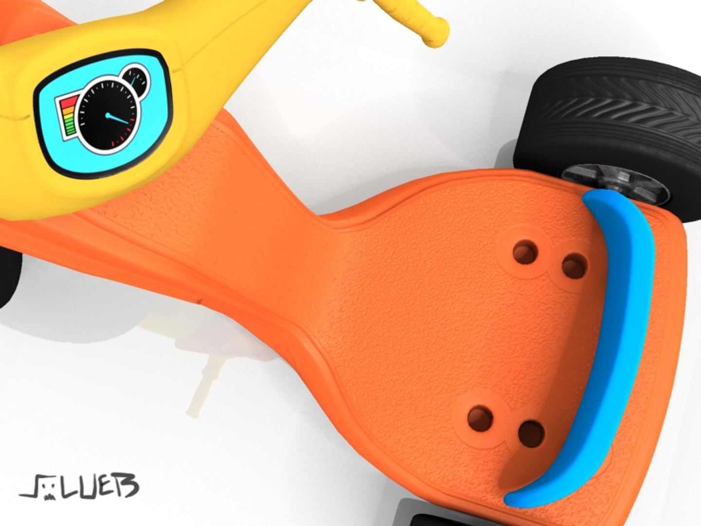 3d Model Of Maps Wheel