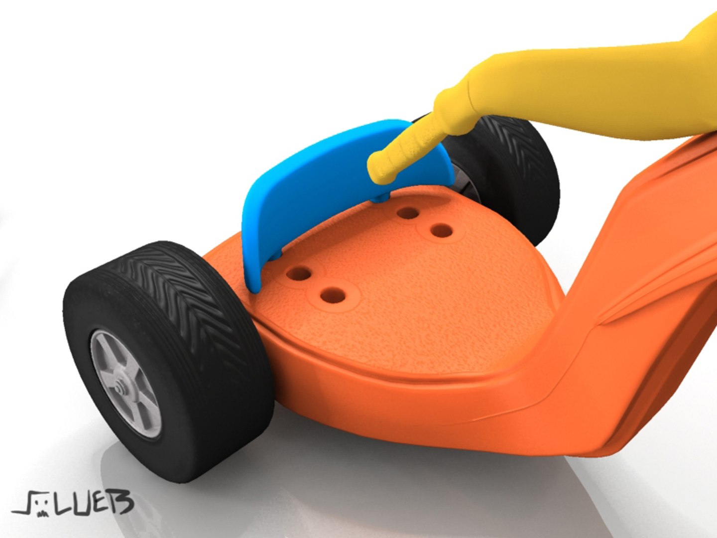 3d Model Of Maps Wheel