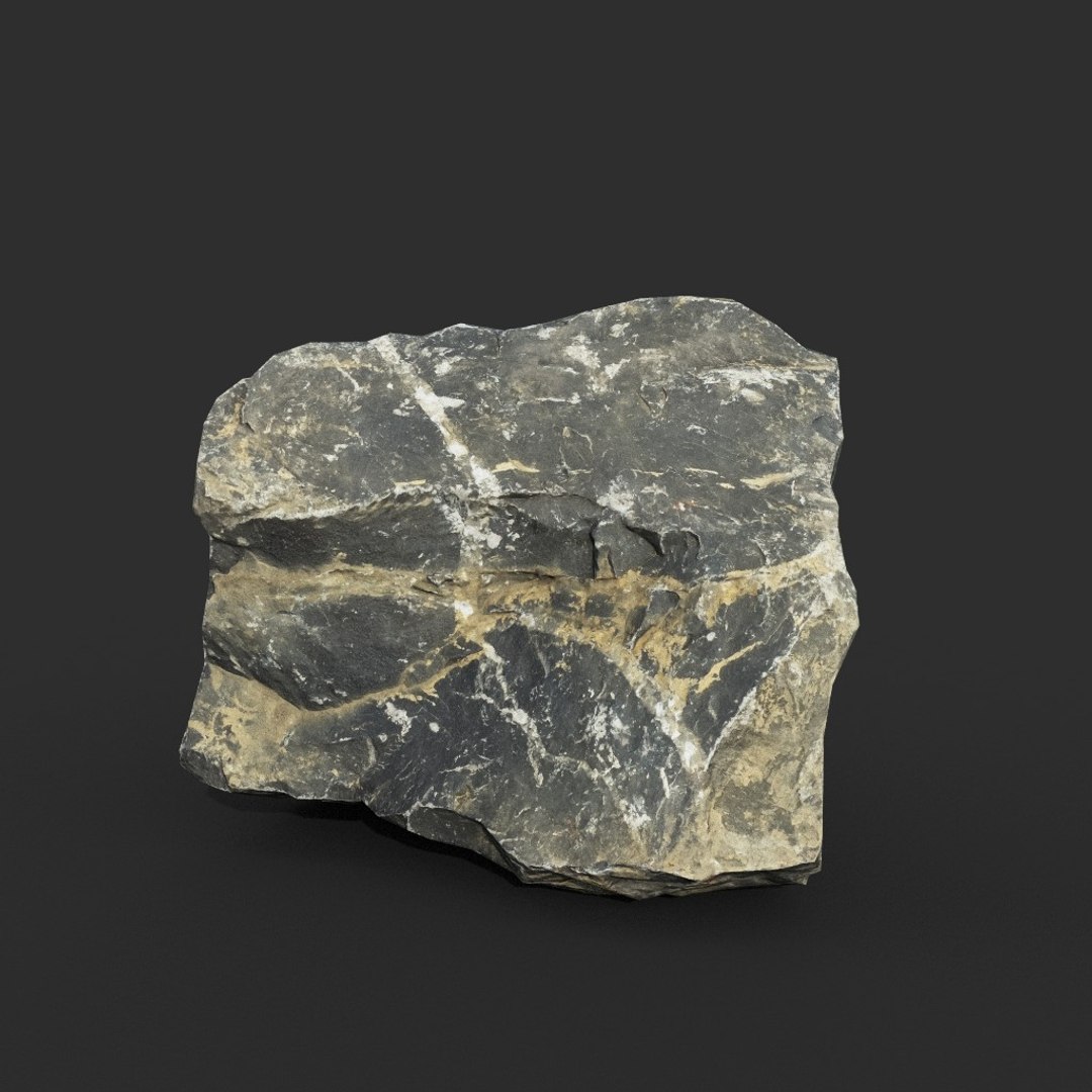 3D 8 Low Poly PBR Gray Sharp Rock Photogrammetry Model - TurboSquid 2163022