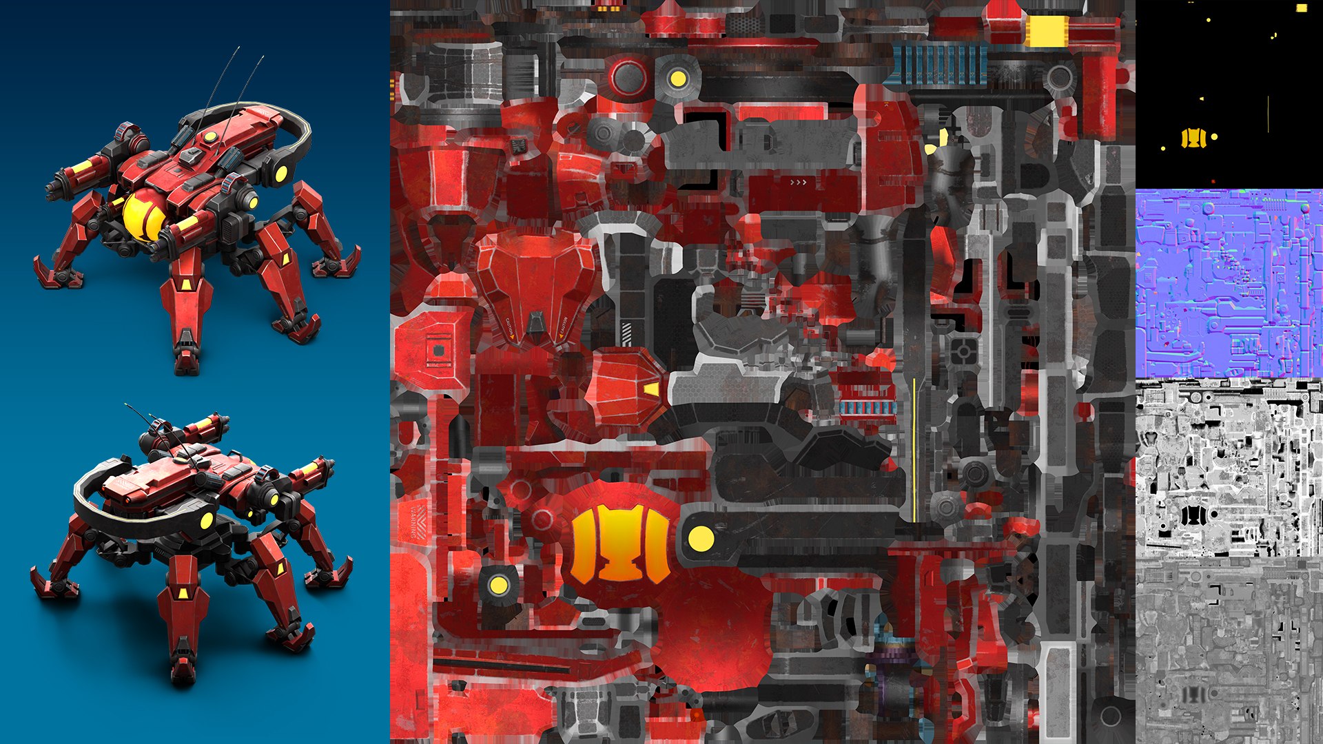 Free 3D Stylized Sci Fi Mech Robot Asset Model - TurboSquid 2515900