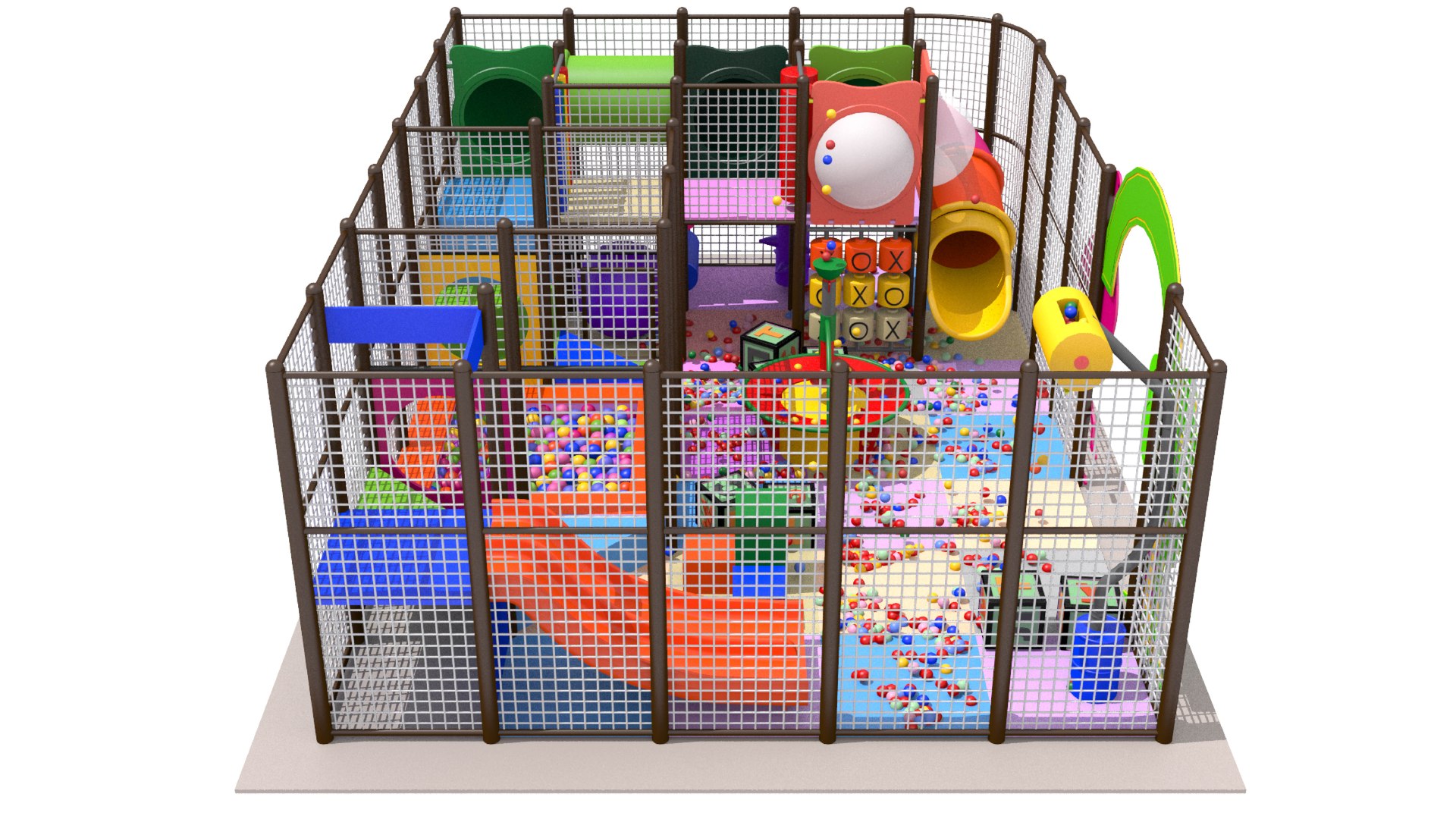 Indoor Playground Model - TurboSquid 1770090