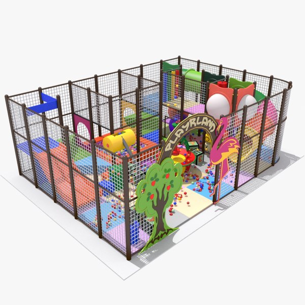 Indoor Playground model - TurboSquid 1770090