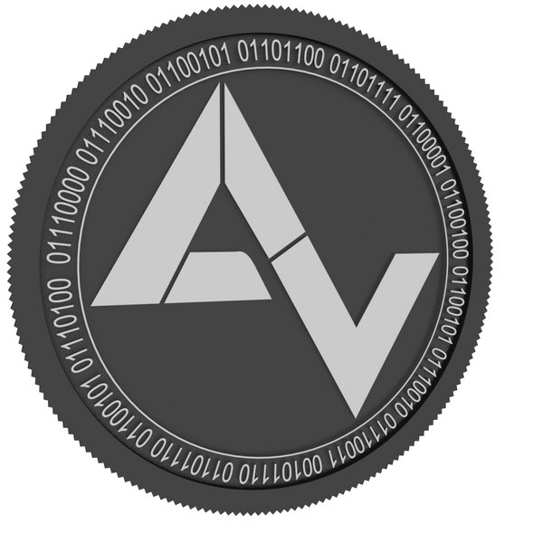 Azbit black coin 3D - TurboSquid 1593864