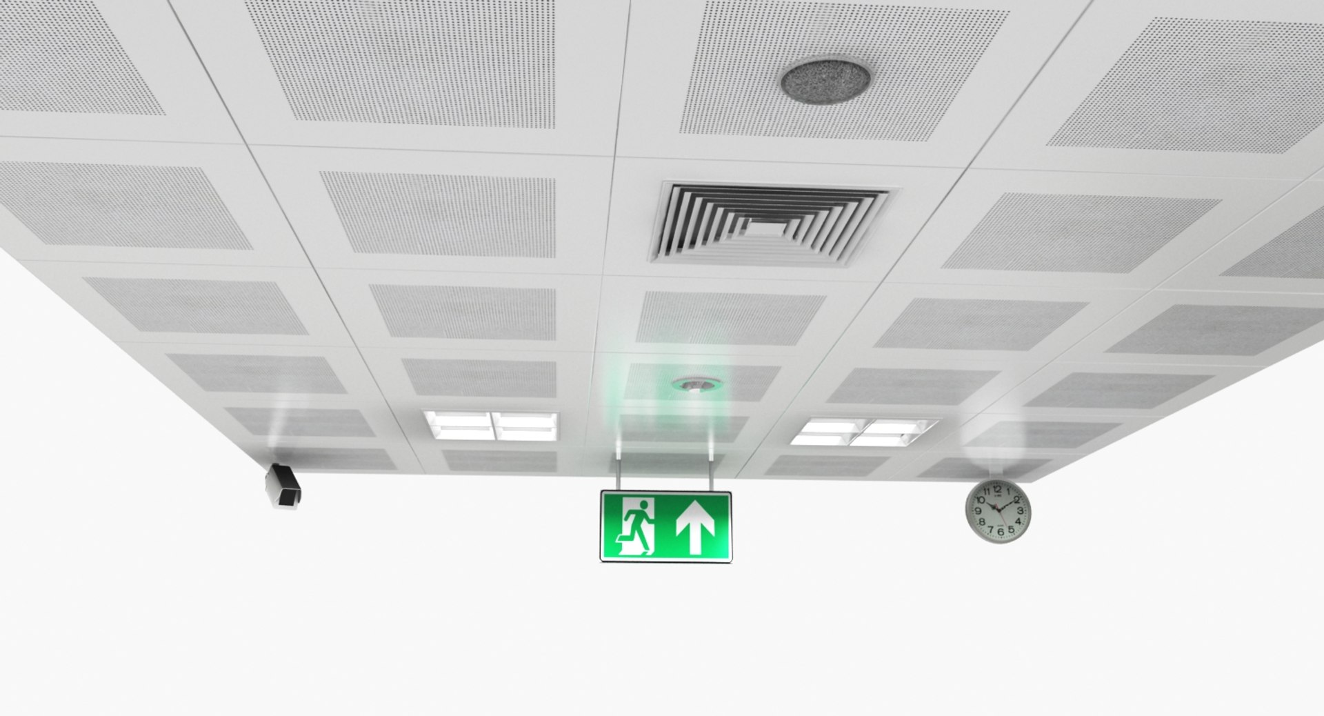 Ceiling Equipment Parts 3D Model - TurboSquid 1406814