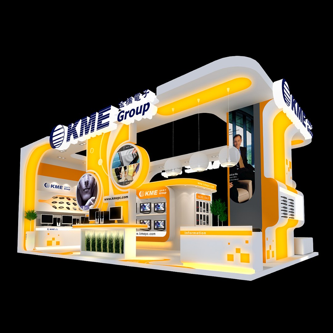 Electronics Exhibition 3D Model - TurboSquid 1731666