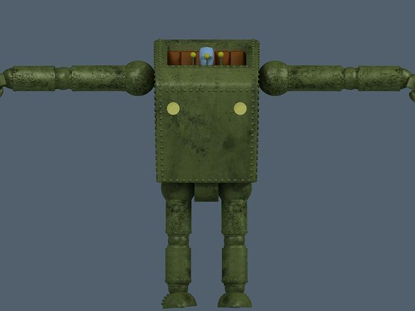 robot conan 3d model