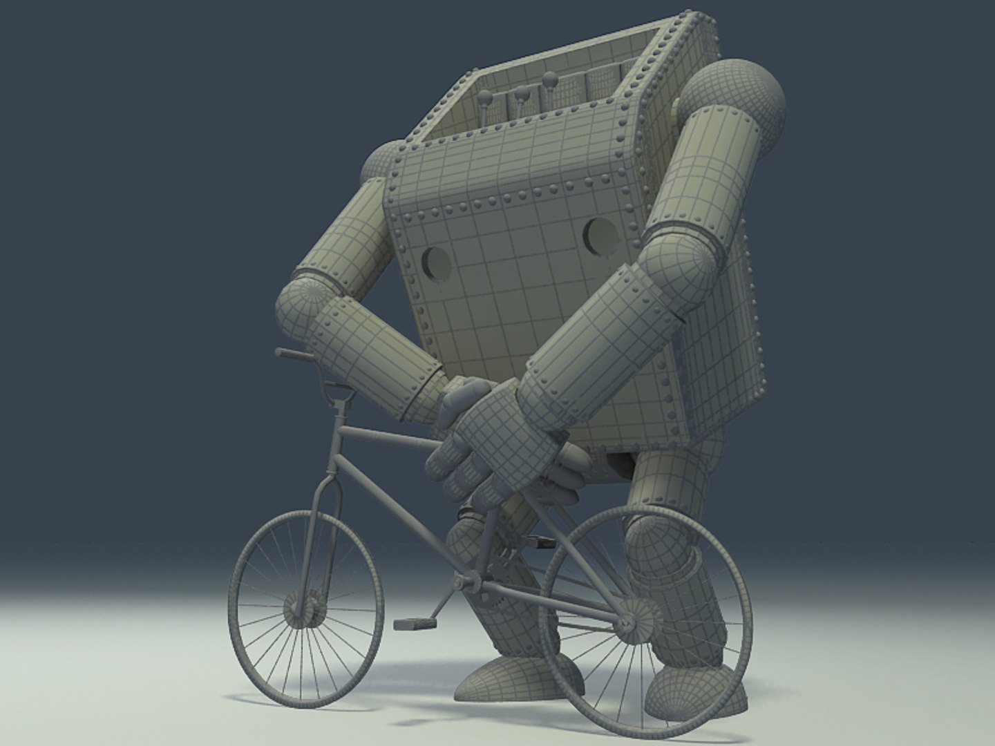Robot Conan 3d Model