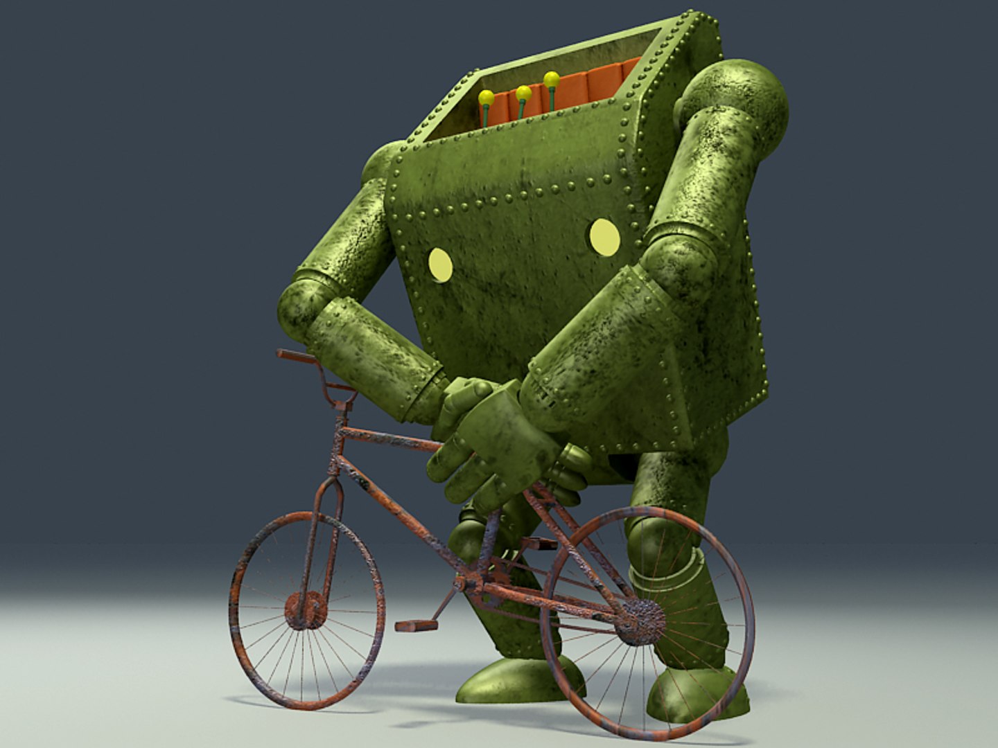 Robot Conan 3d Model