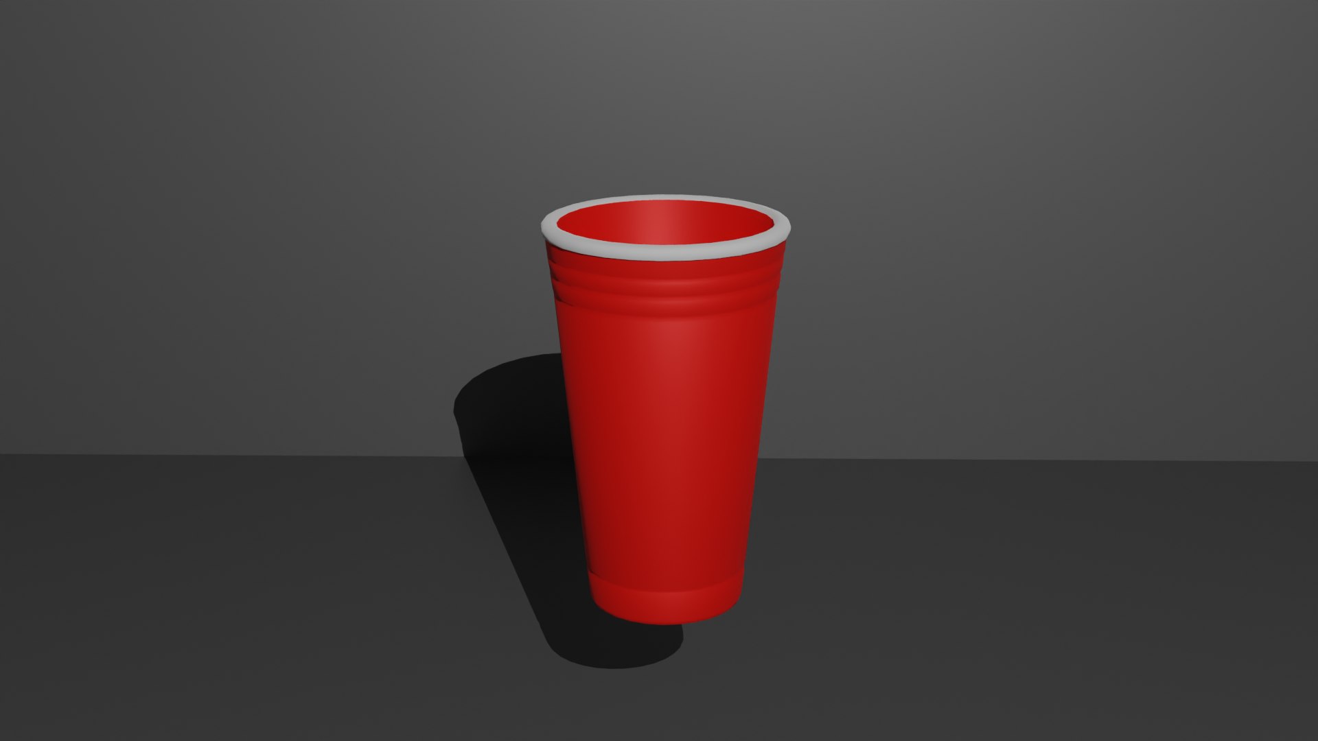 Party Plastic Cup 3D Model - TurboSquid 2296397