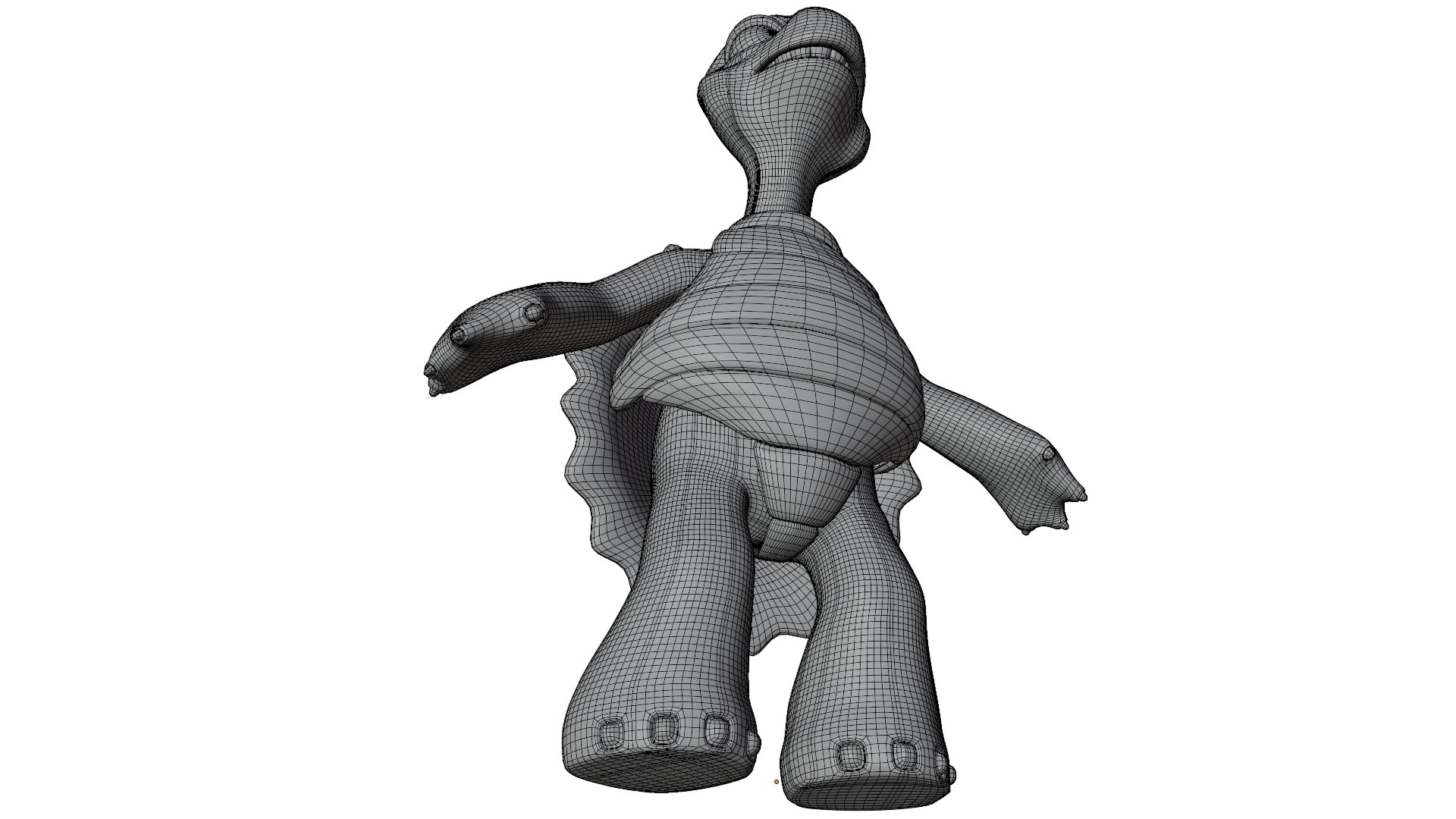 3D Cartoon Turtle - TurboSquid 2351638