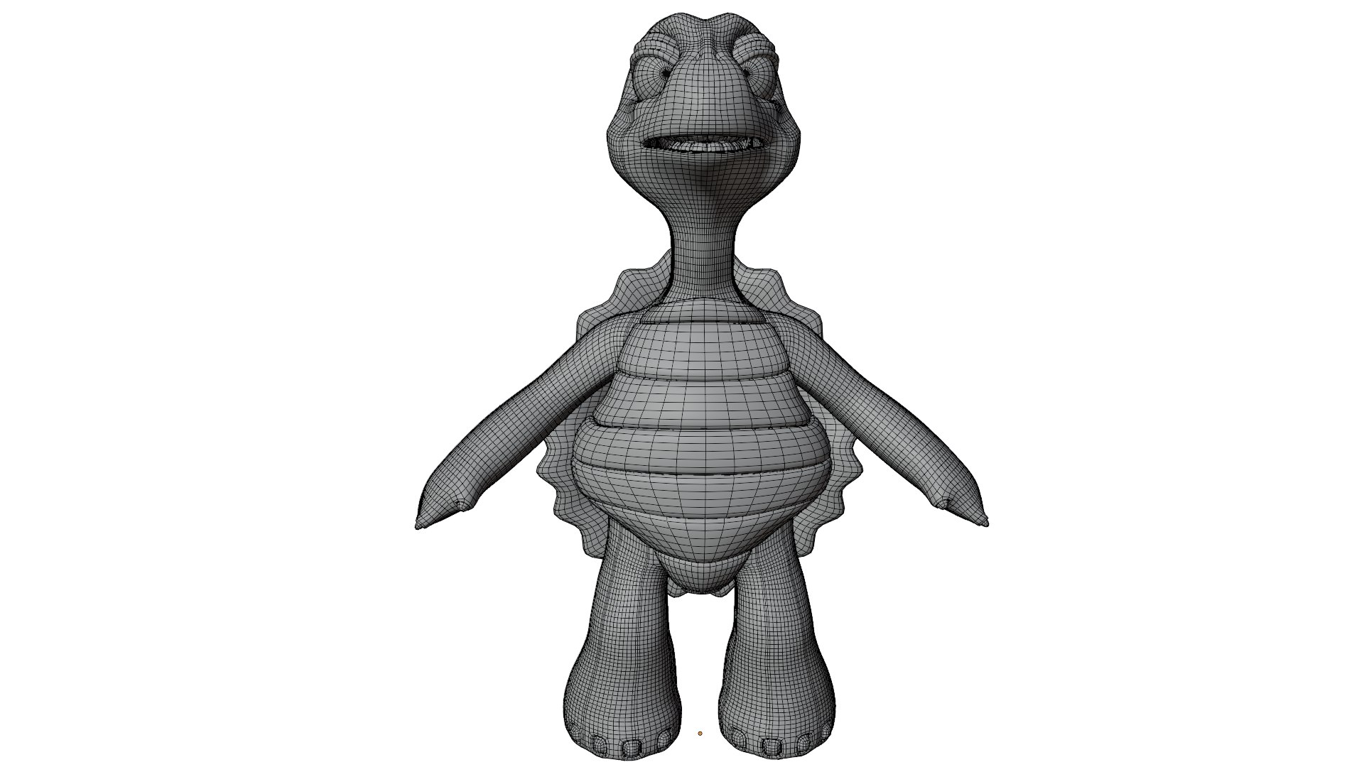 3D Cartoon Turtle - TurboSquid 2351638