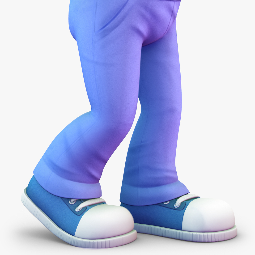 cartoon use 3d model