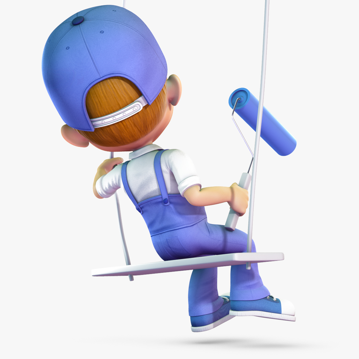 cartoon use 3d model