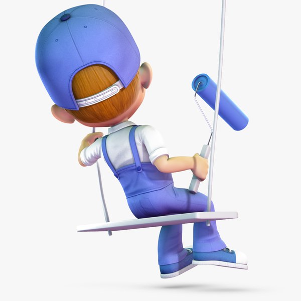 cartoon use 3d model