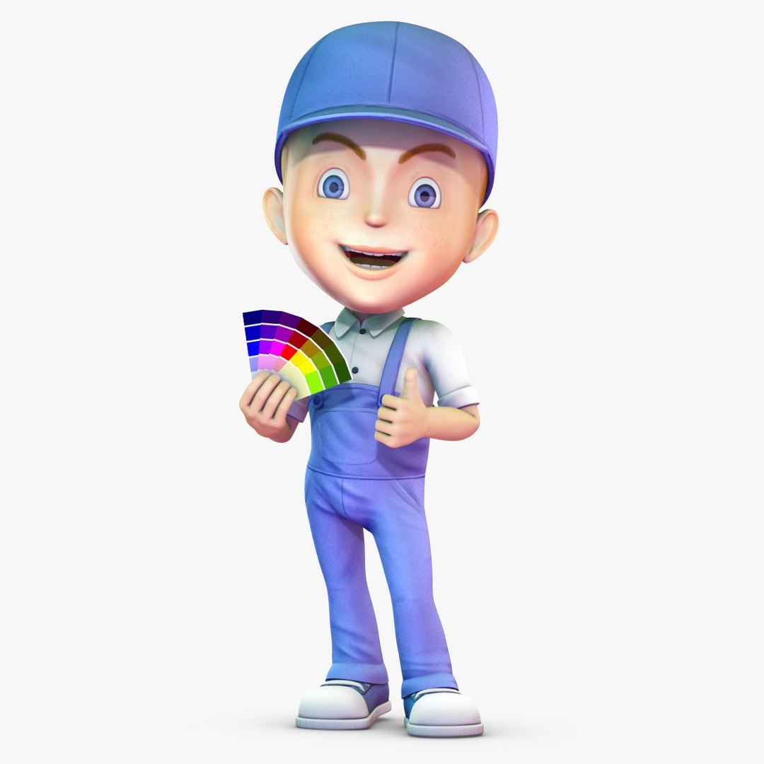 Cartoon Use 3d Model