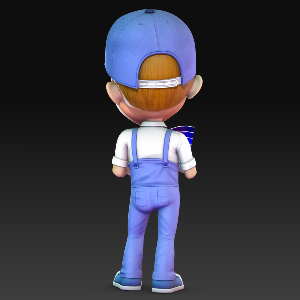 cartoon use 3d model
