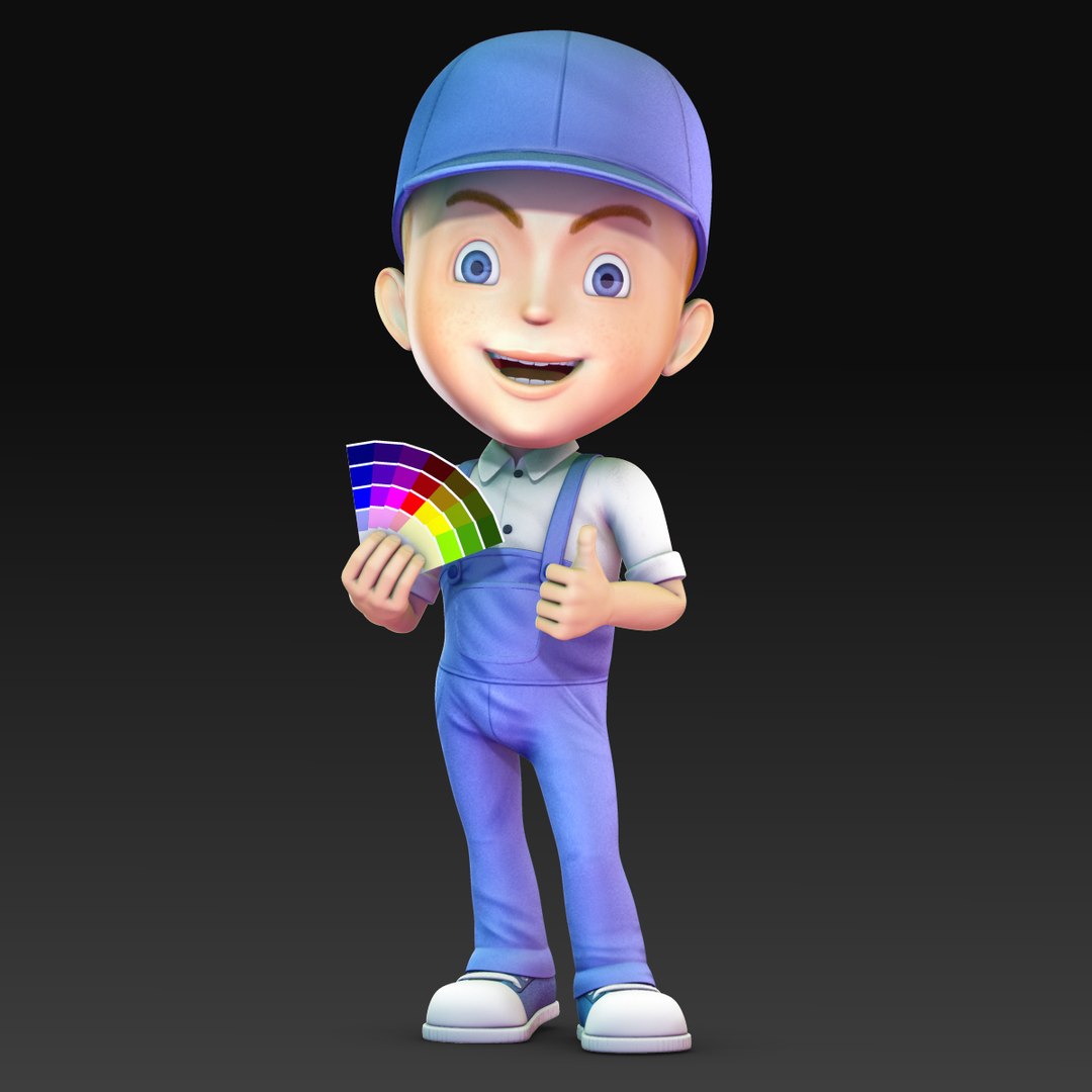 Cartoon Use 3d Model