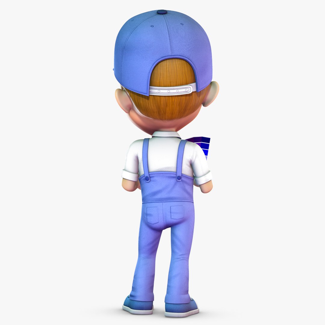 Cartoon Use 3d Model