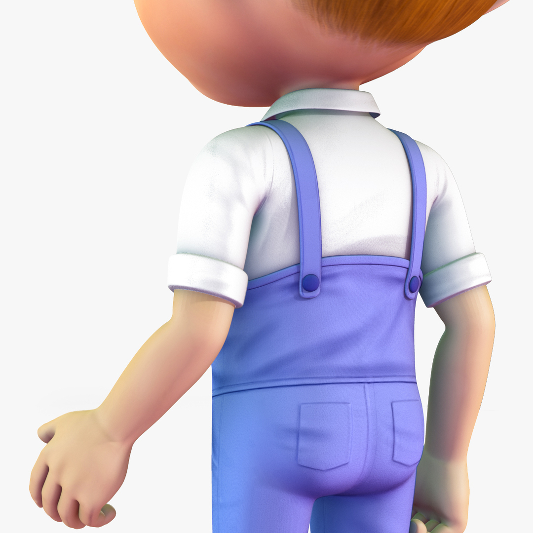 cartoon use 3d model