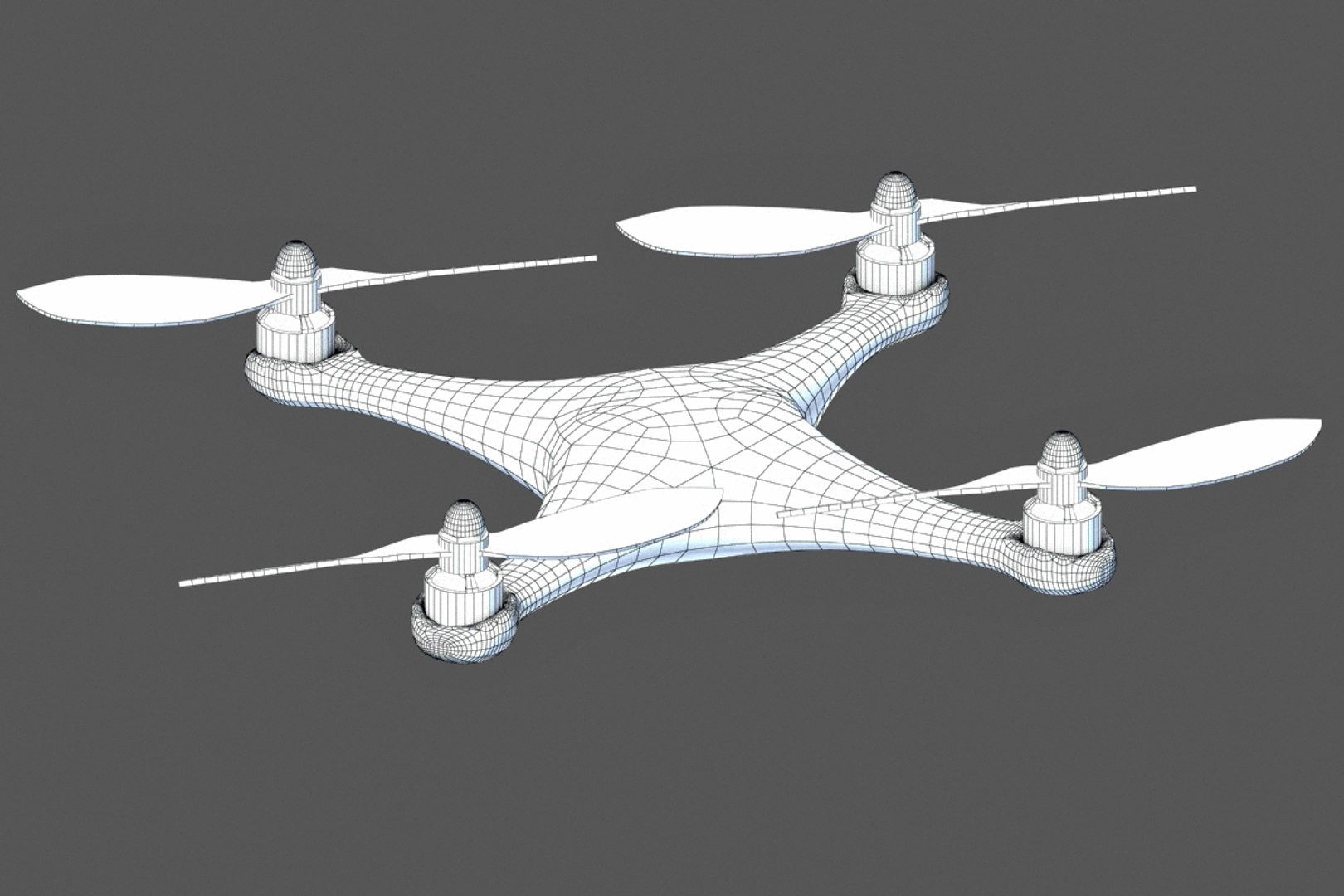 3d quadcopter model