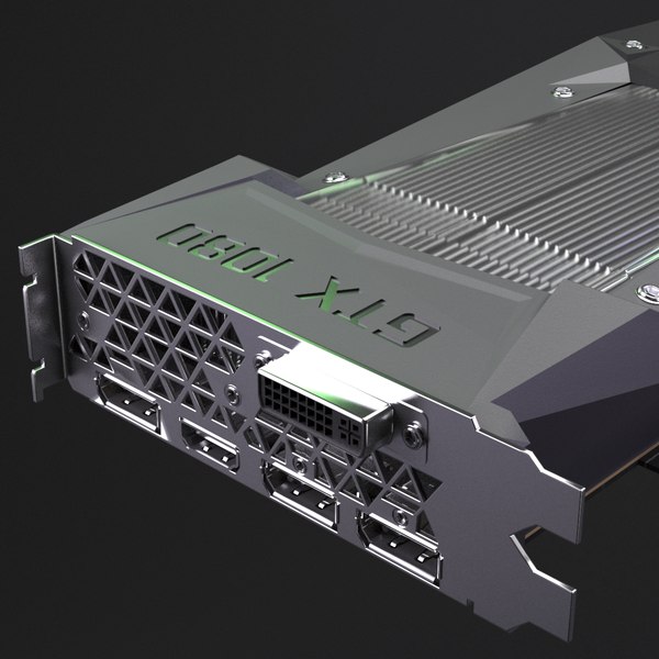 3d model nvidia gtx 1080