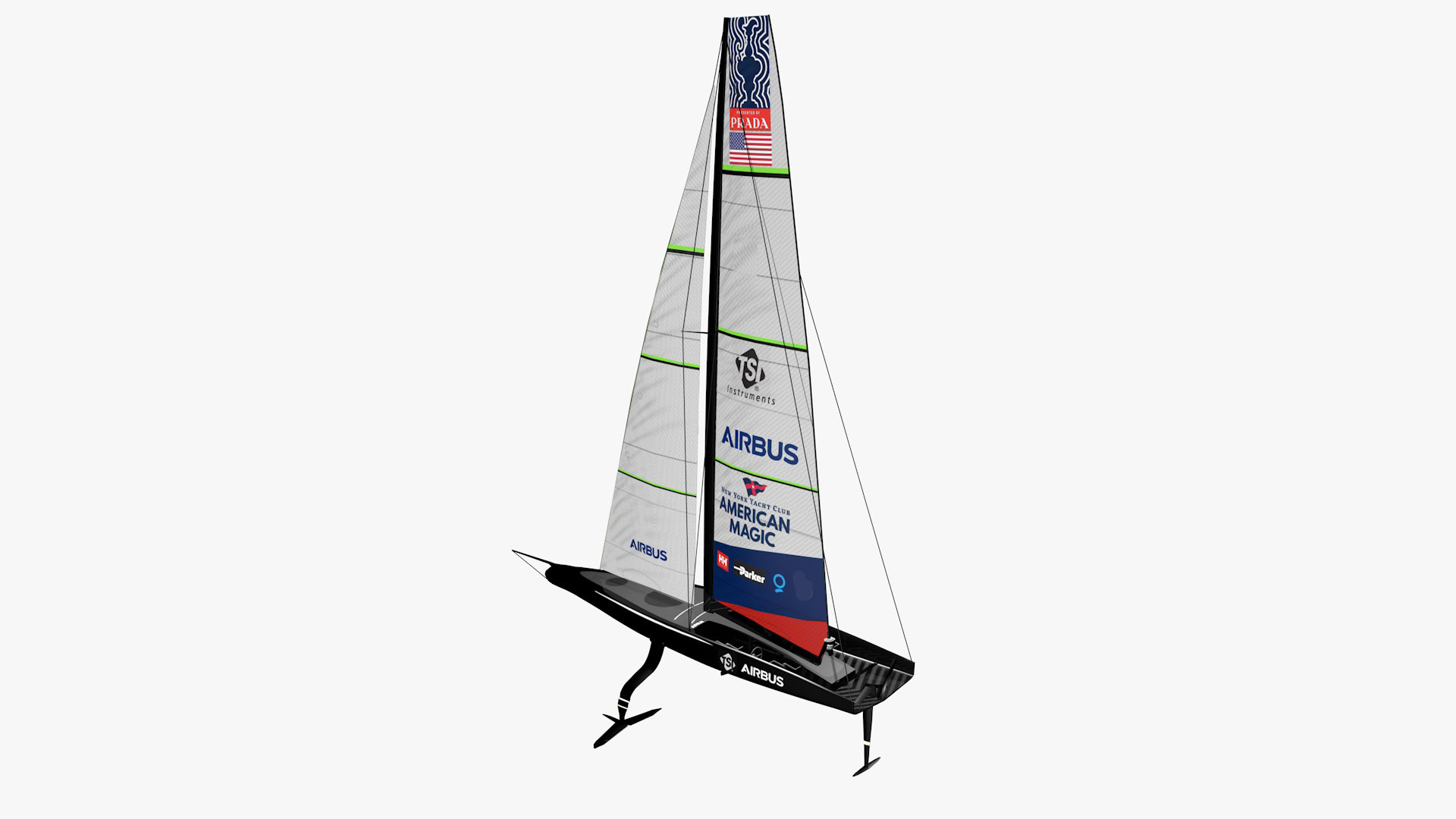 Americas Cup Ac75 3D Model - TurboSquid 1683376