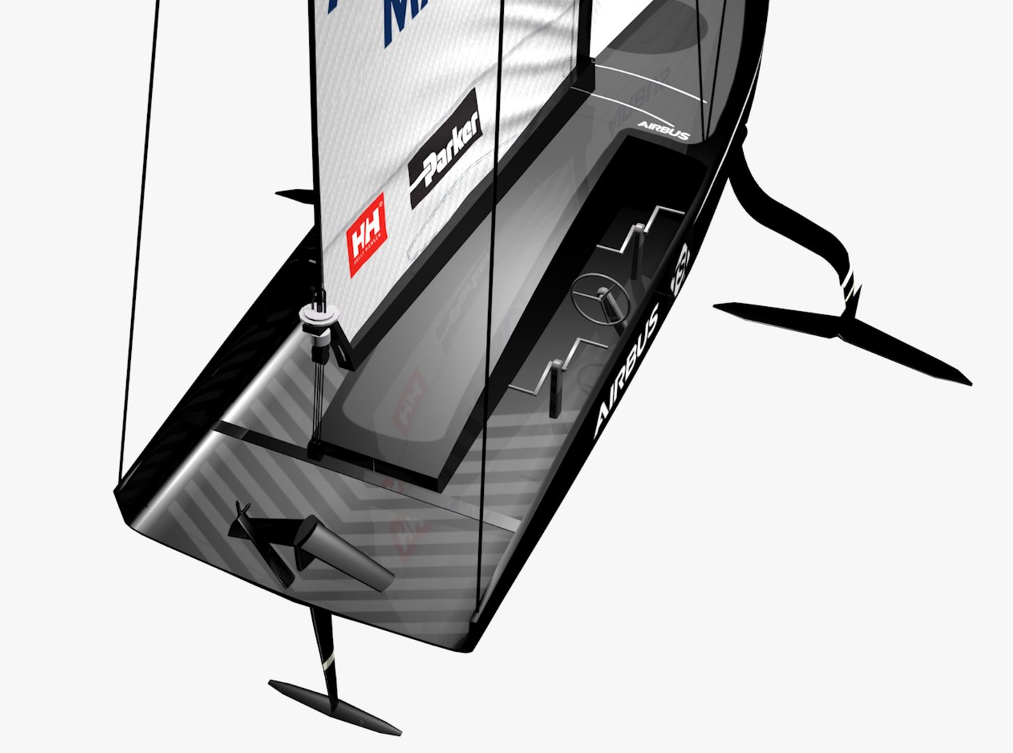 Americas Cup Ac75 3D Model - TurboSquid 1683376