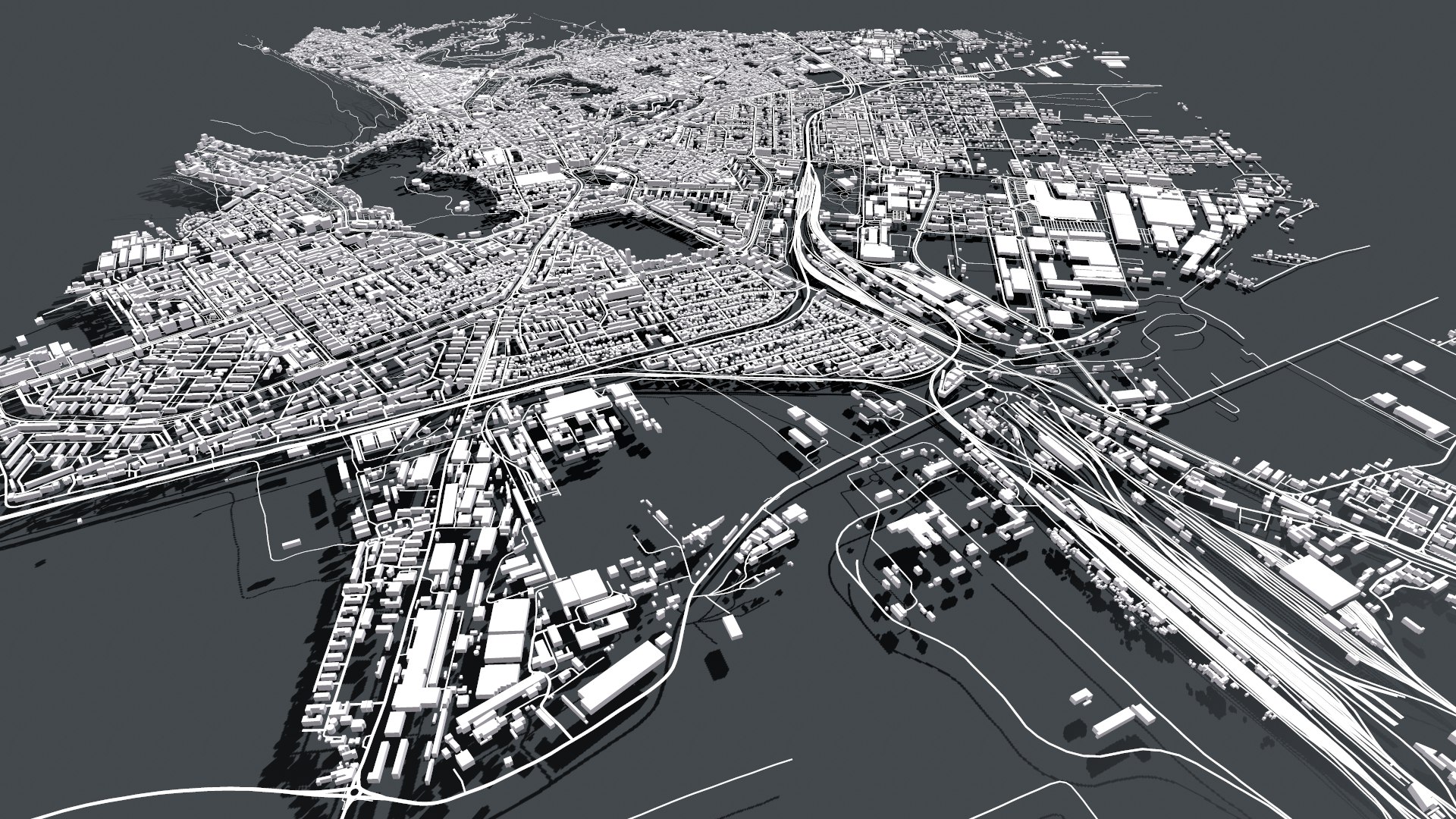 3D Model Cityscape Brasov Romania - TurboSquid 1895544