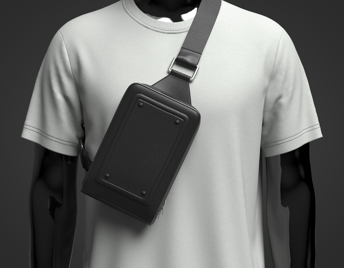 3D Crossbody Bag 3d Model - TurboSquid 2140533