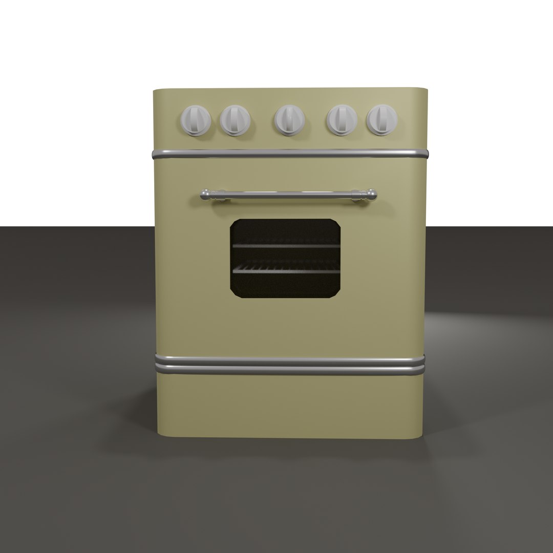 3D Stove Model - TurboSquid 1809973