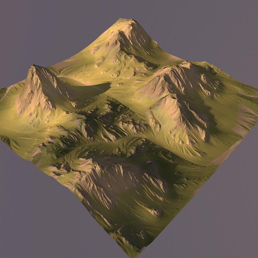 3d mountain games maps