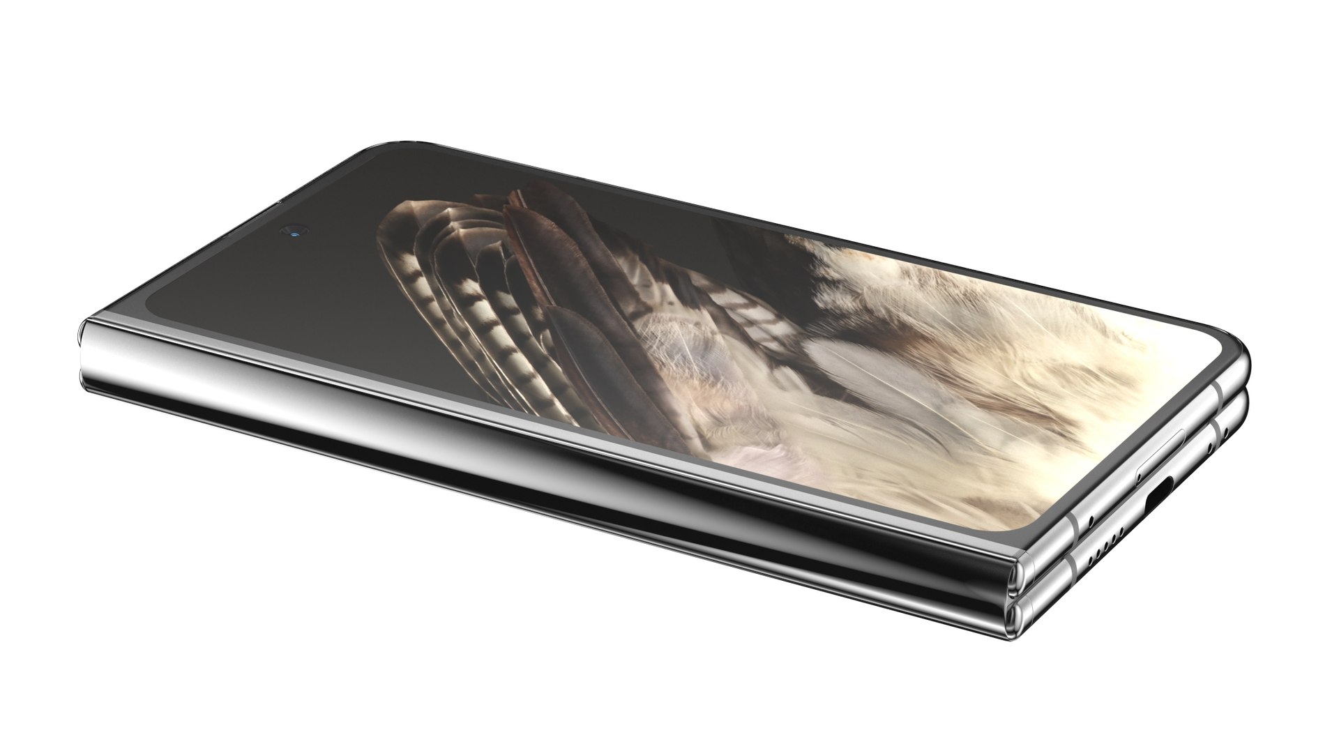 Google Pixel Fold Obsidian 3D Model - TurboSquid 2113189