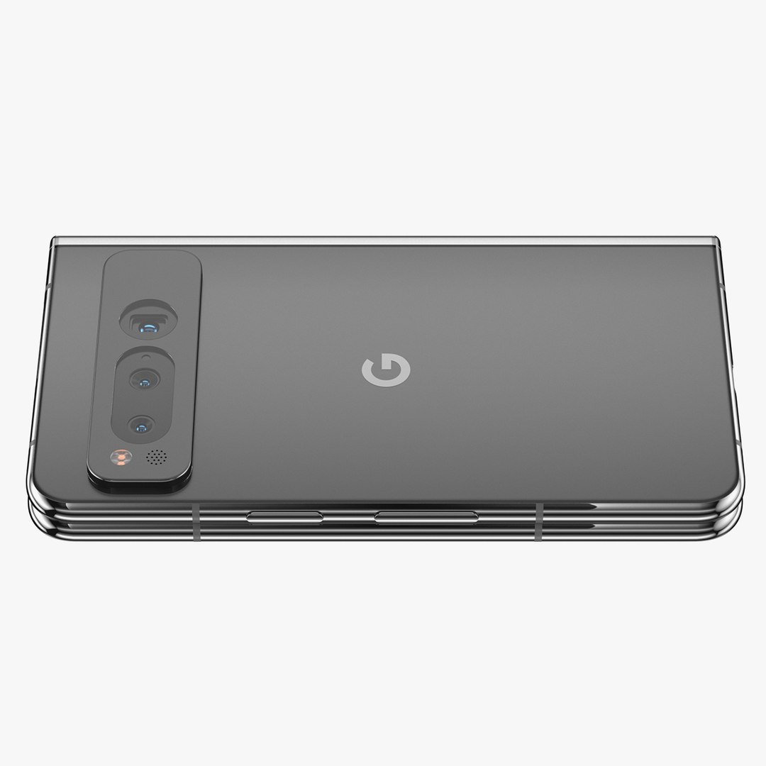 Google Pixel Fold Obsidian 3D model - TurboSquid 2113189
