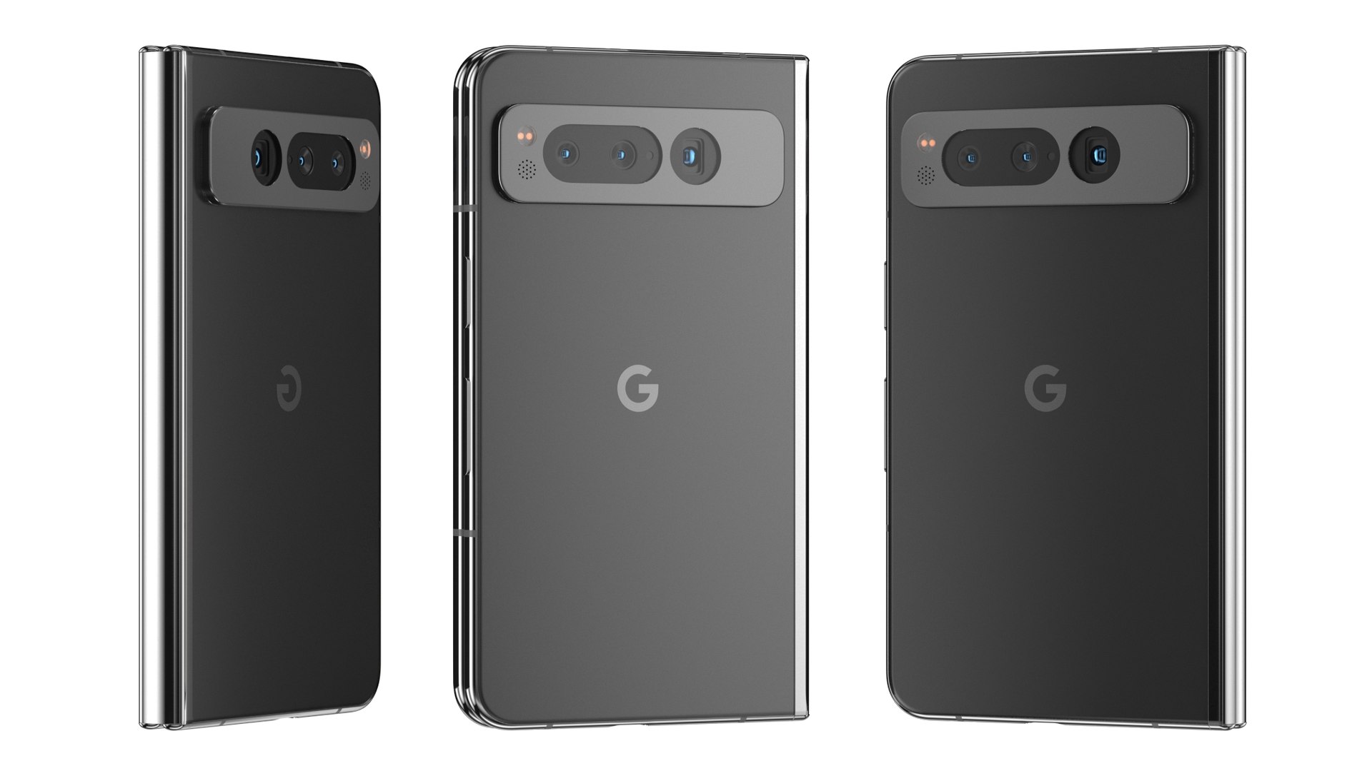 Google Pixel Fold Obsidian 3D Model - TurboSquid 2113189