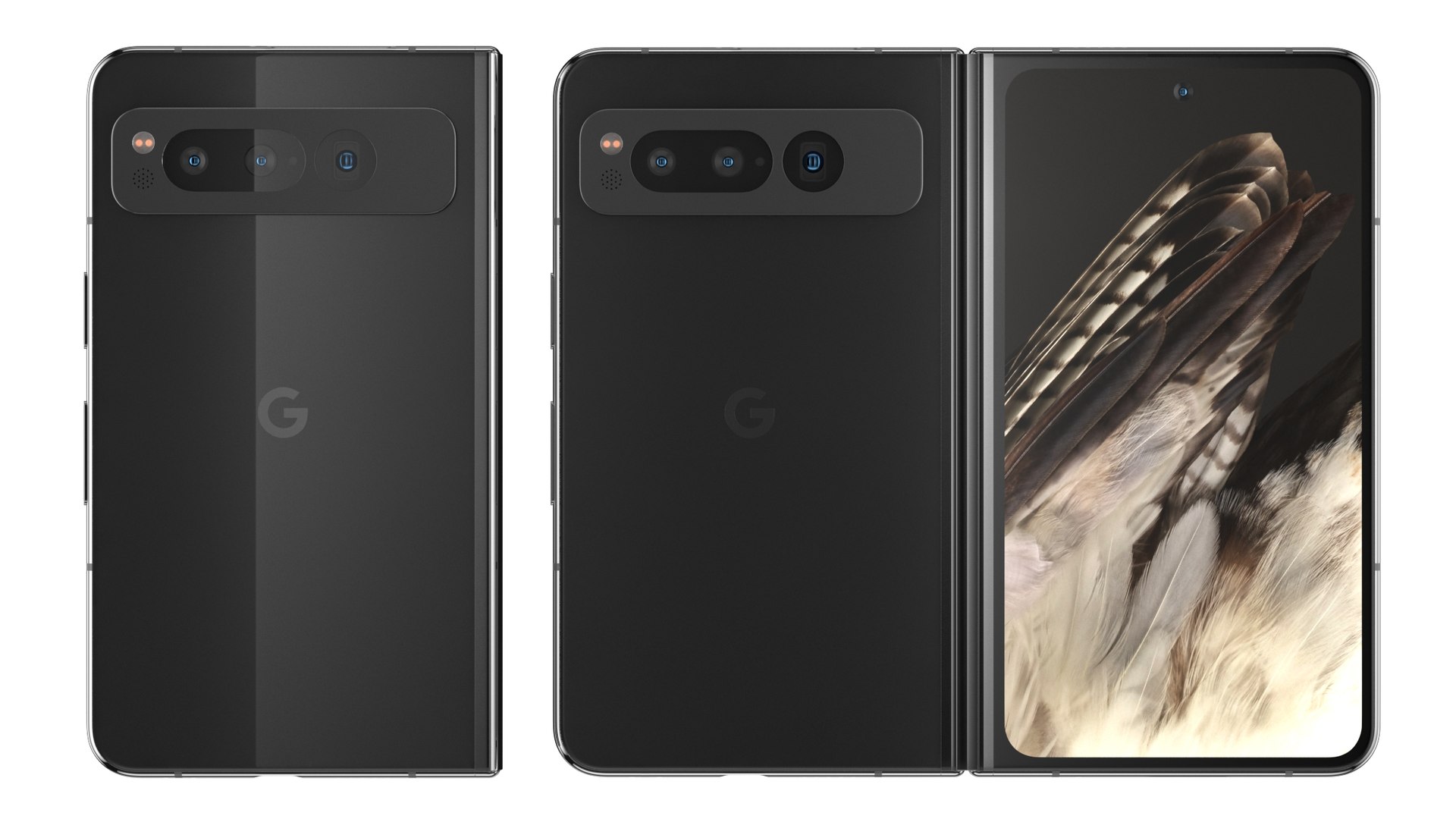 Google Pixel Fold Obsidian 3D Model - TurboSquid 2113189