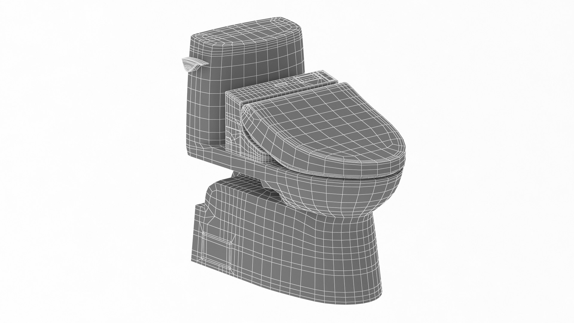 3D 20 toto toilet modeled - TurboSquid 1575810