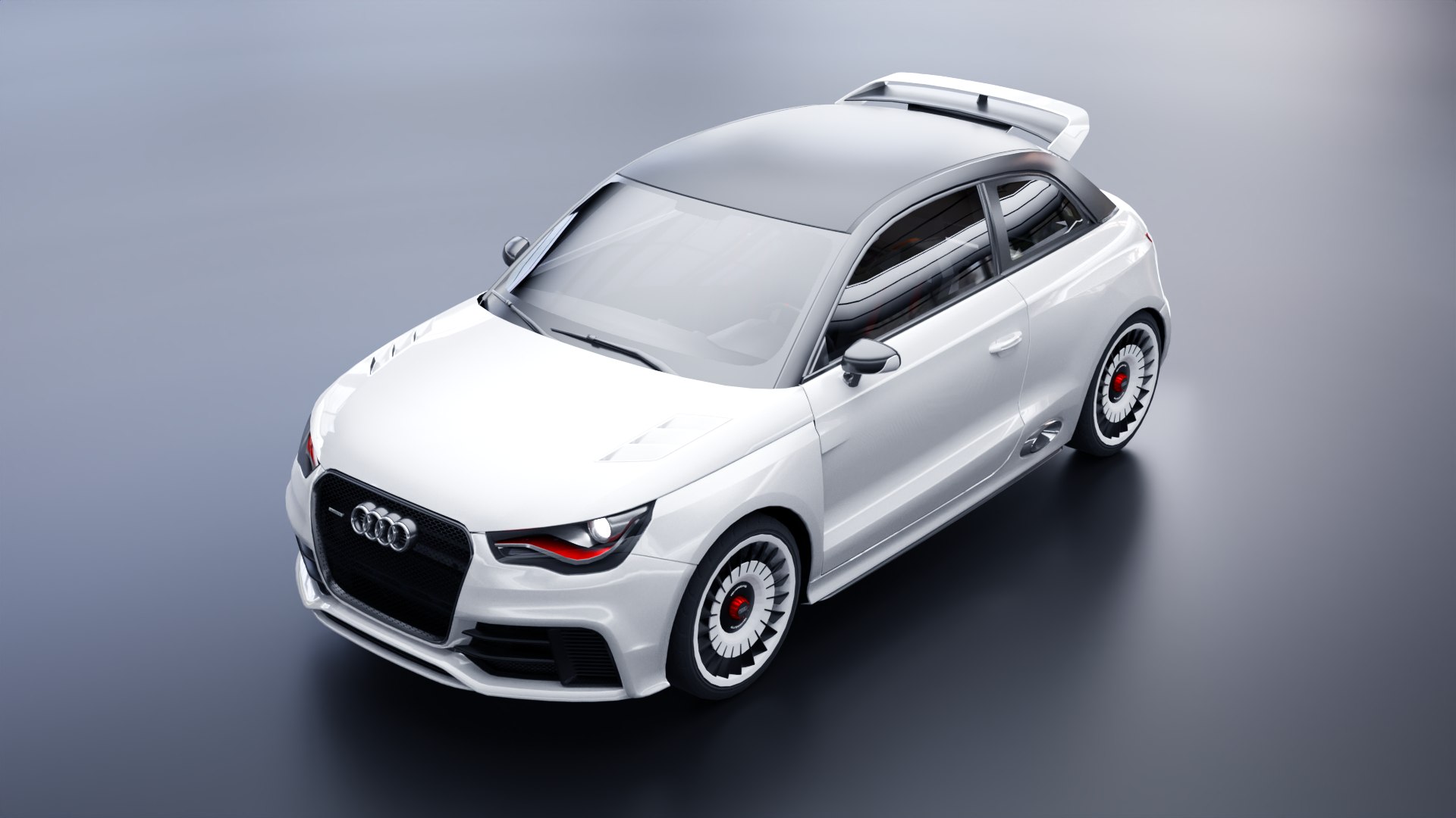 Audi A1 Quattro 3D model - TurboSquid 2107377