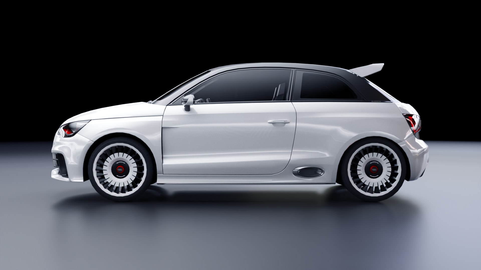 Audi A1 Quattro 3D model - TurboSquid 2107377
