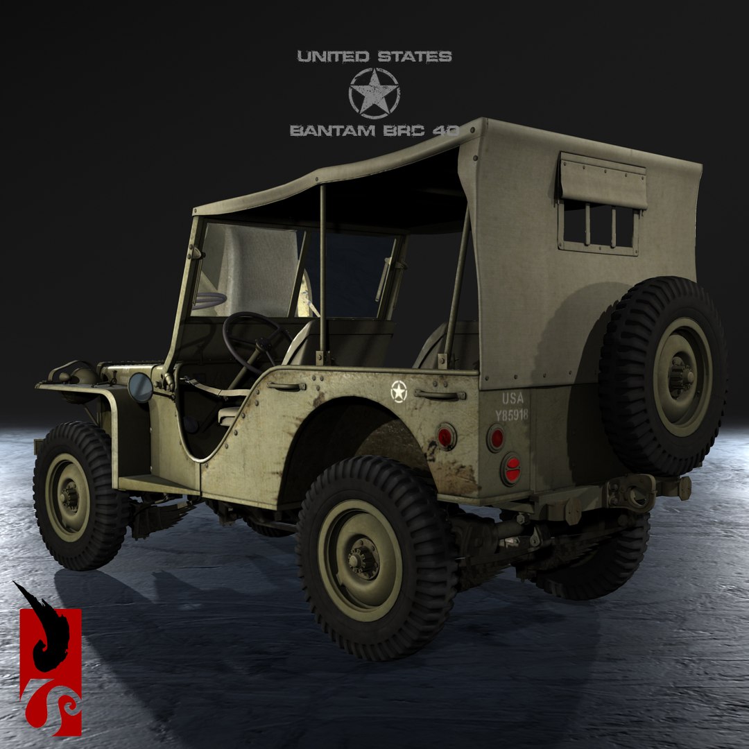 United States Bantam Brc 3d Model