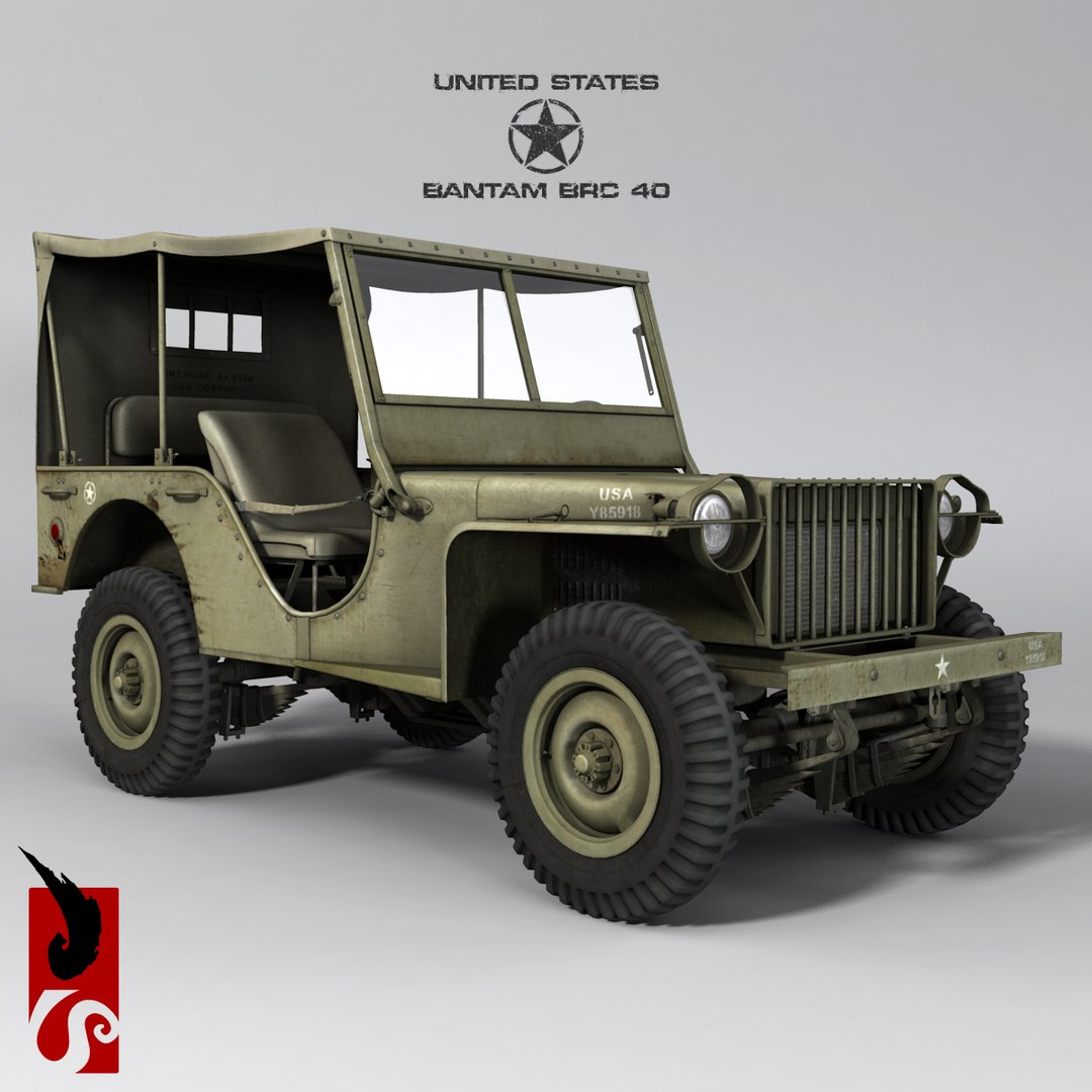 United States Bantam Brc 3d Model