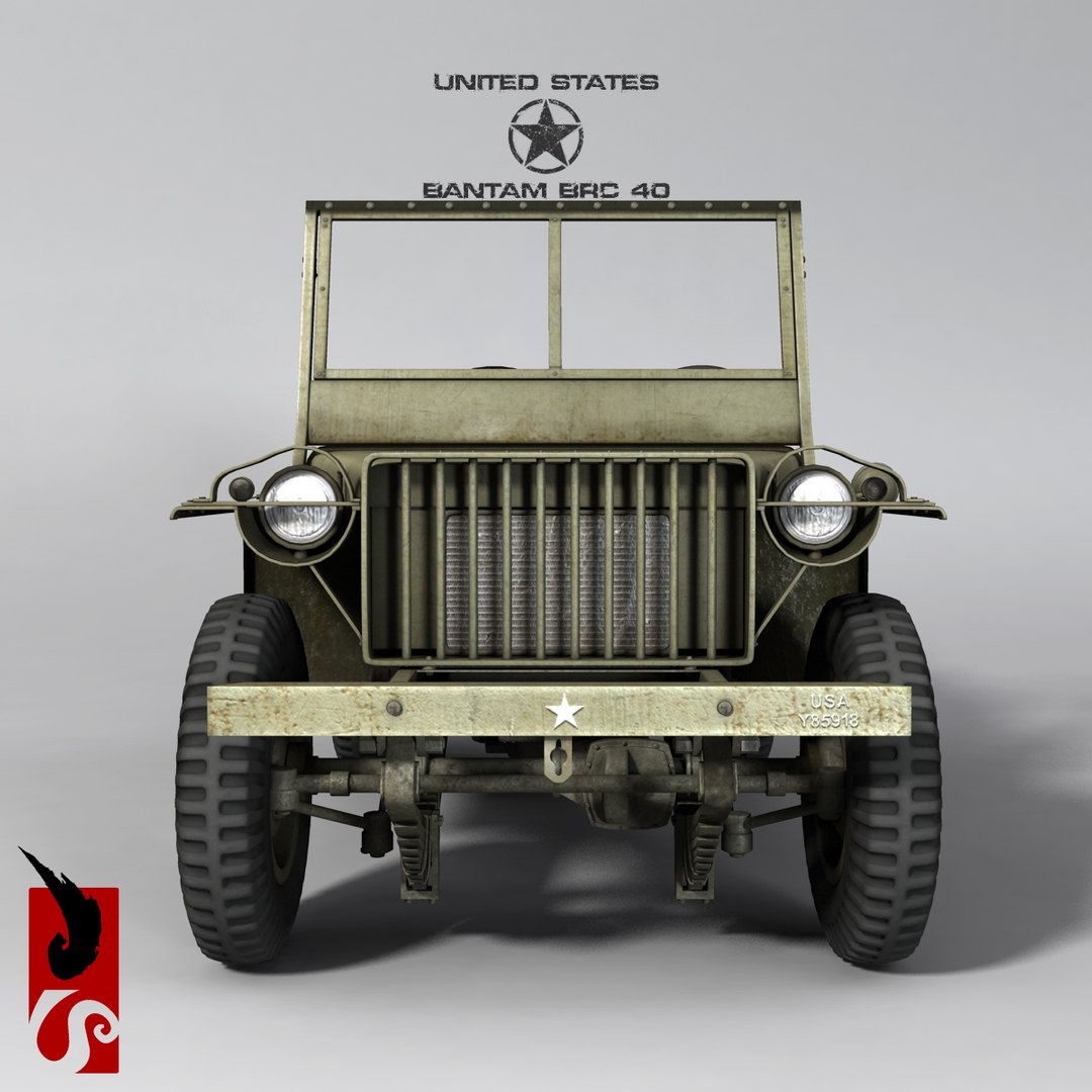 united states bantam brc 3d model