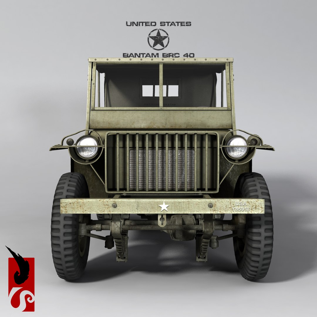 United States Bantam Brc 3d Model