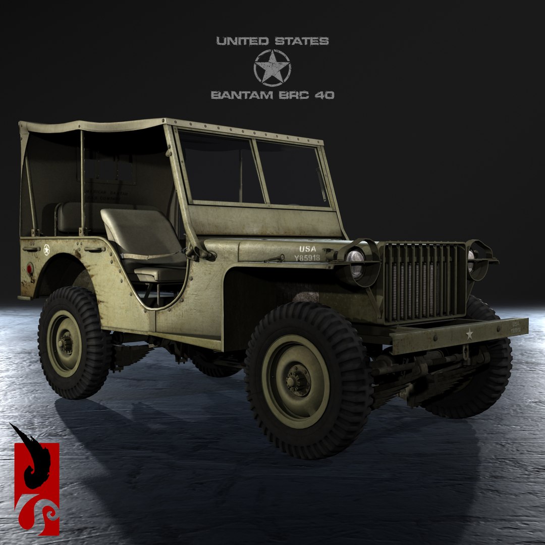 United States Bantam Brc 3d Model