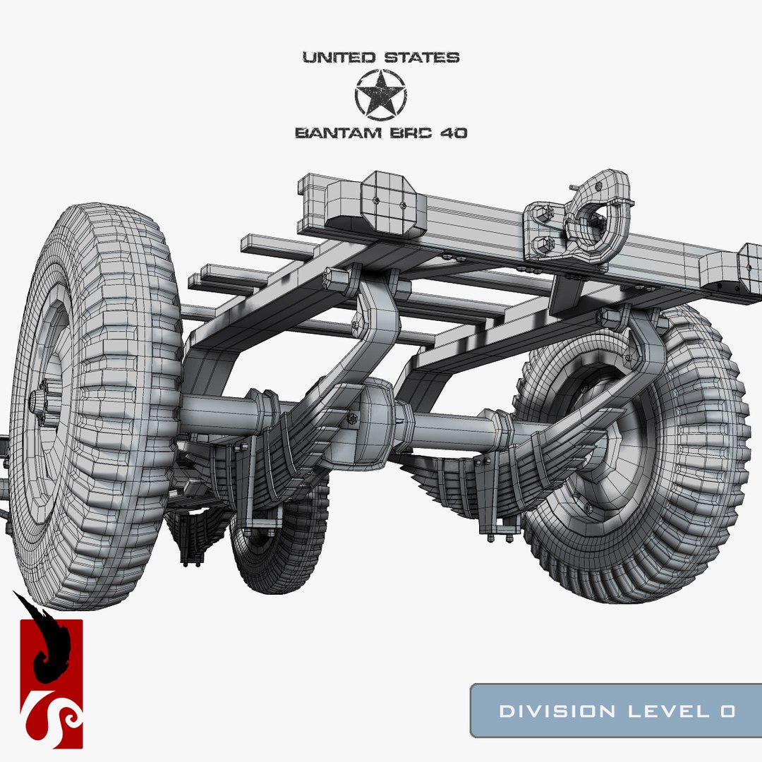 united states bantam brc 3d model