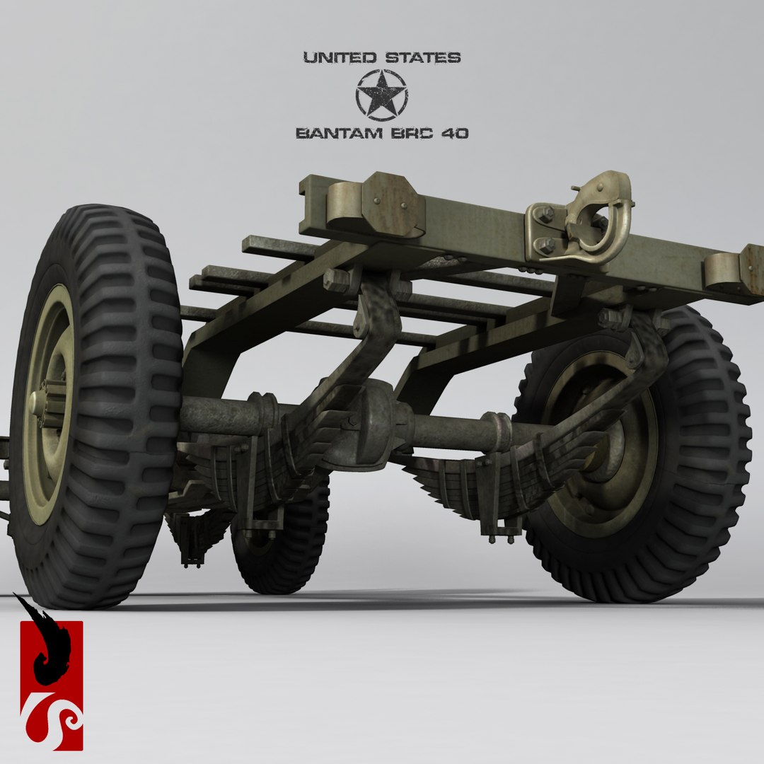 united states bantam brc 3d model