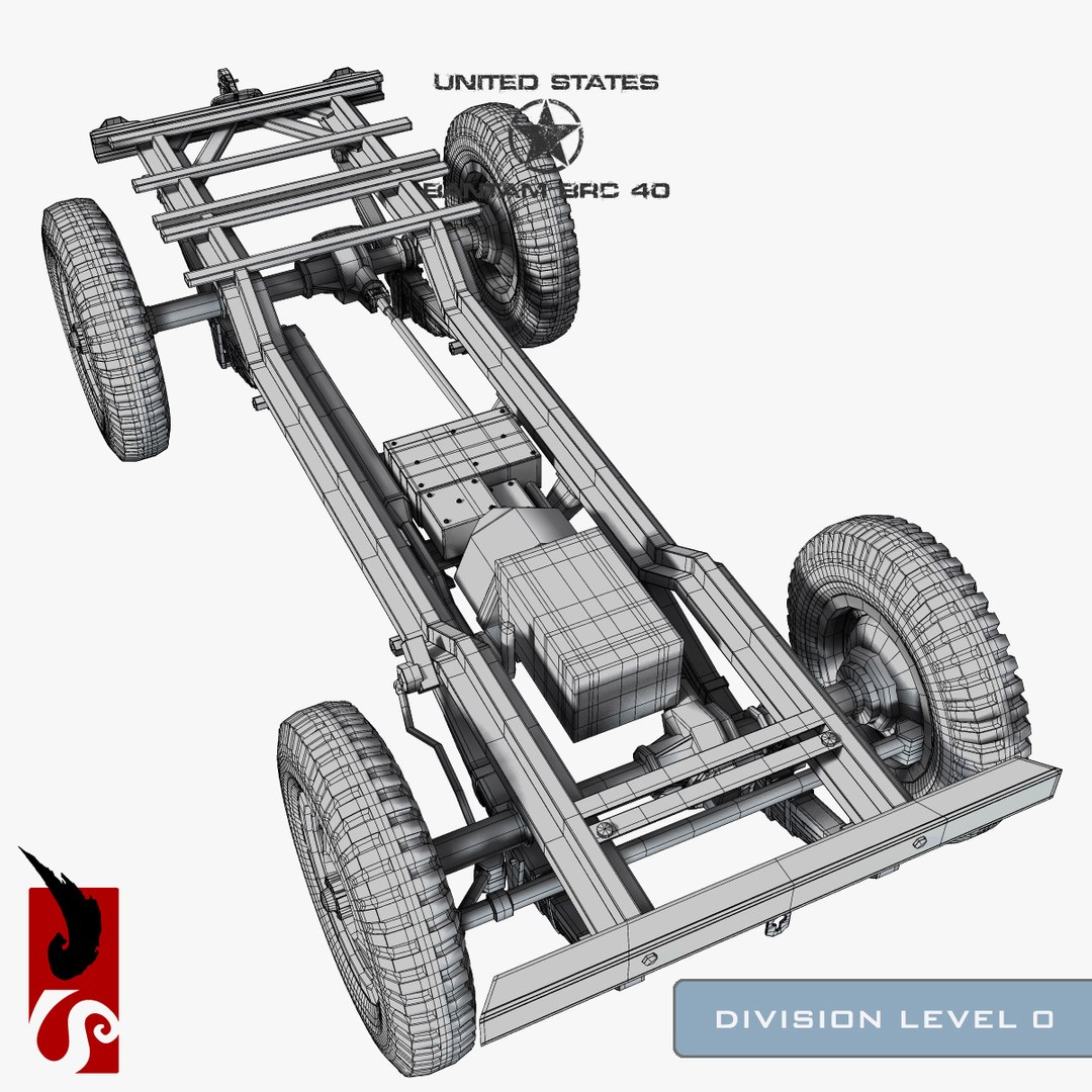 united states bantam brc 3d model
