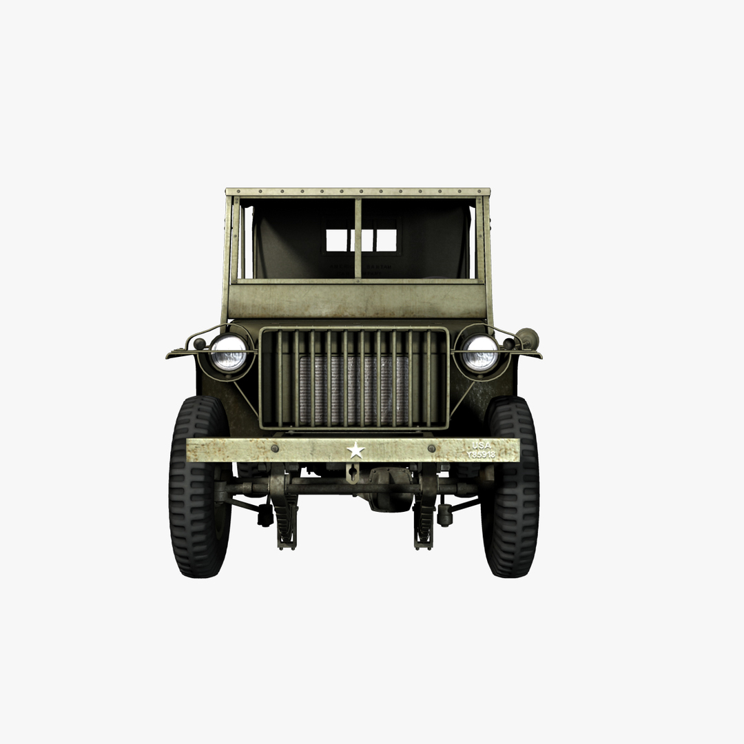 United States Bantam Brc 3d Model