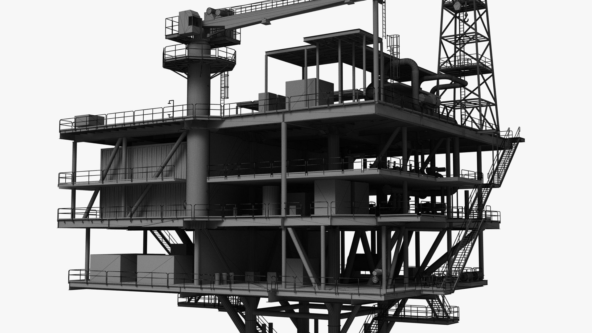 3D Model Rig Platform - TurboSquid 2314979