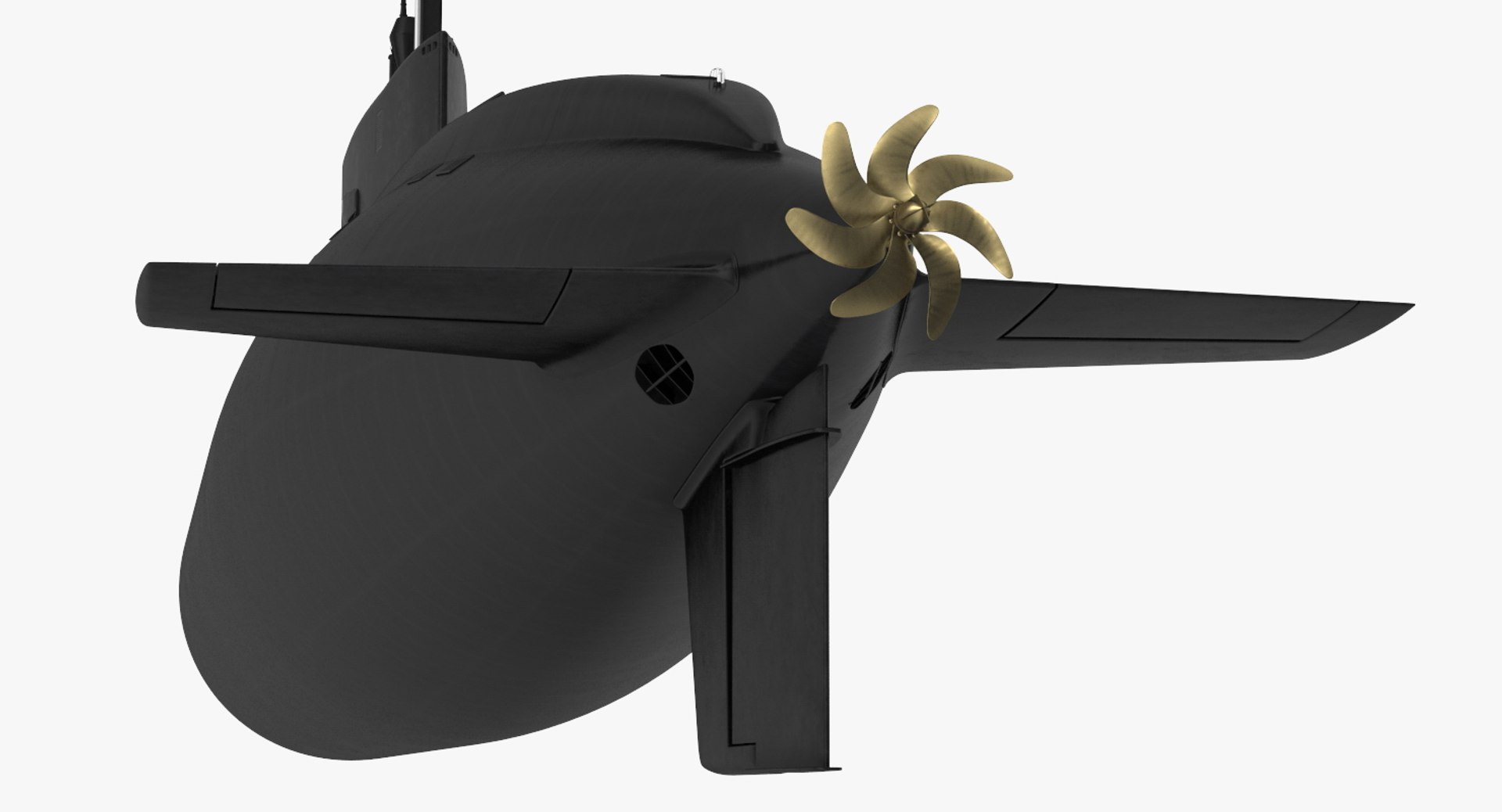 Diesel electric submarine kilo 3D model - TurboSquid 1172219